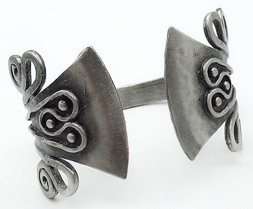 Lysgaard Design Pewter Cuff Bracelet - Garden Party Collection Vintage ...